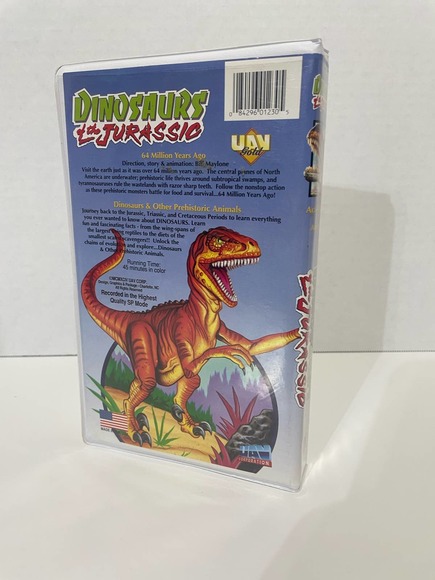 UAV Gold | Media | Dinosaurs Of The Jurassic Vhs Claymation Movie ...